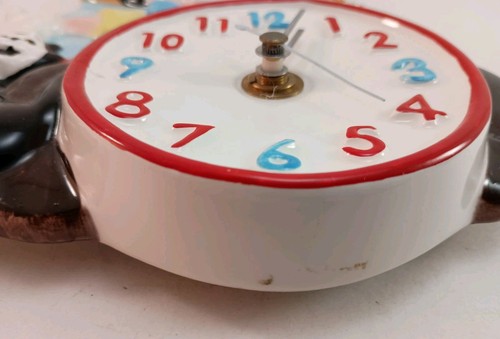 Disney Pinocchio Jiminy Cricket Wall Clock Porcelain Treasures ...