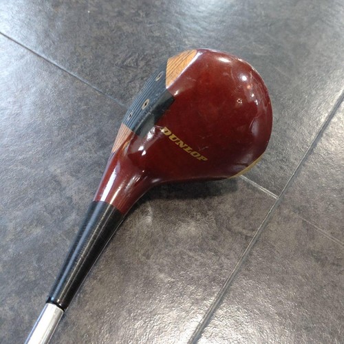 Vintage Dunlop Driver Golf Club Persimmon Vintage Lmited Edition Rare ...
