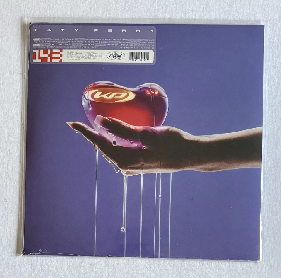 143 Katy Perry Vinyl LP Target Exclusive Brand New Sealed | eBay