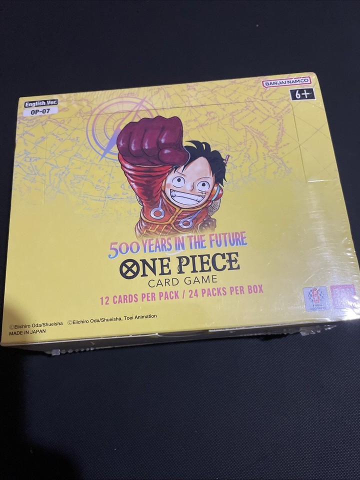 One Piece OP-07 500 Years in the Future Booster Box - Factory Sealed | eBay