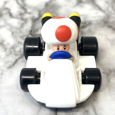 Toad Nintendo Toy Mario Kart Race Cars 3" 2022 McDonald's Happy Meal ...