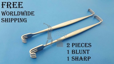 Senn Miller Cat Paws Retractors Blunt & Sharp Surgical Medical ...