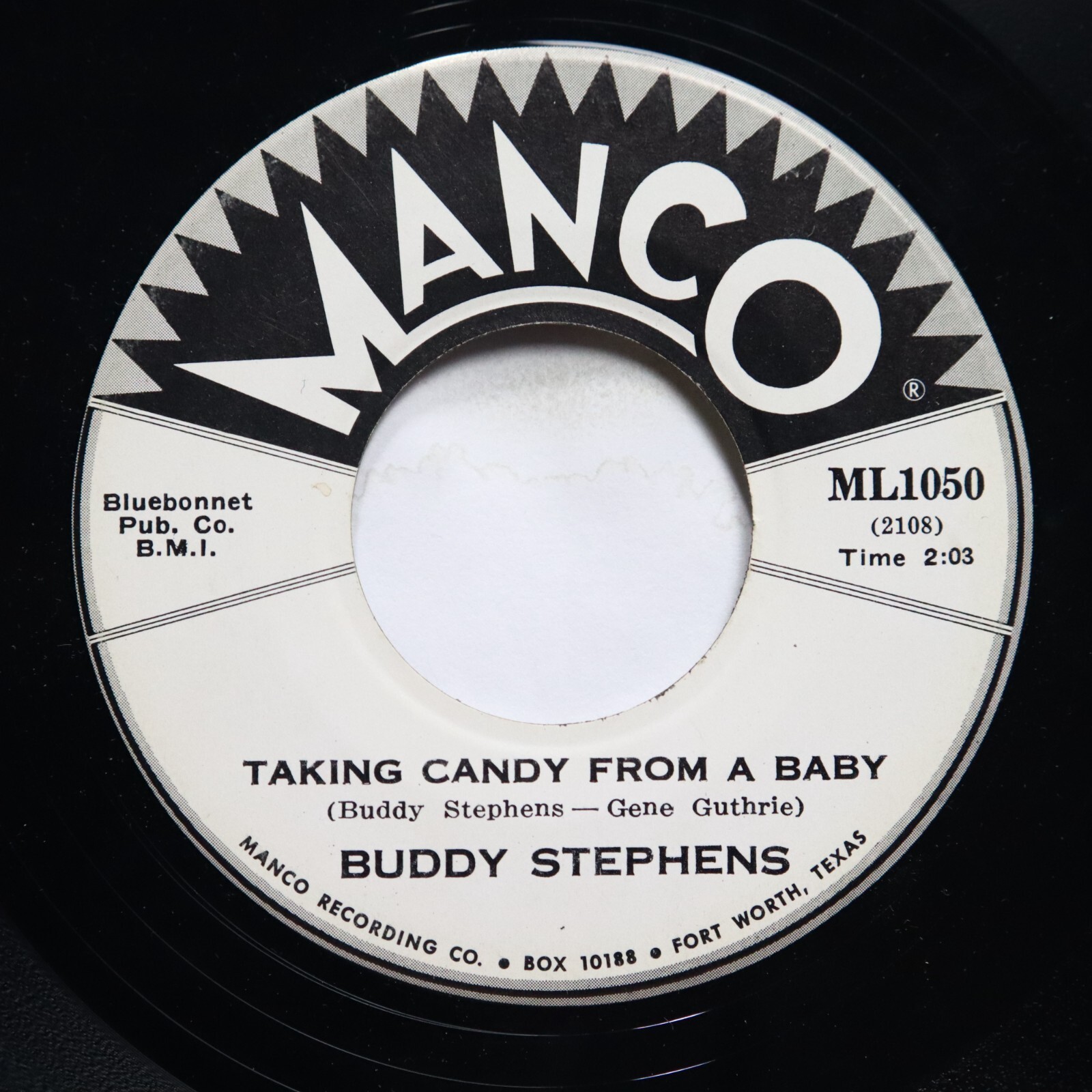 BUDDY STEPHENS - TAKING CANDY FROM A BABY / IF THAT'S WHAT - OBSCURE ...