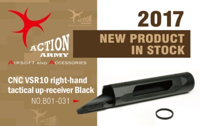 Action Army B01-031 VSR10 Full CNC Right-Hand Tactical Up Receiver ...