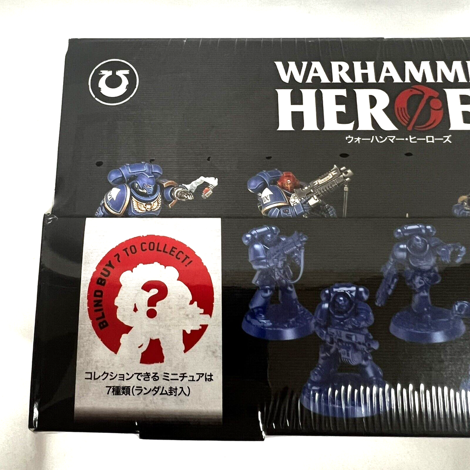Ultramarines Space Marine Heroes 2023 Warhammer 40,000 Blind Box of 8 ...