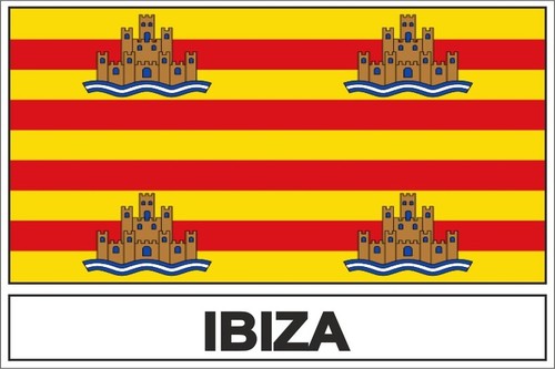 Autocollant sticker drapeau ibiza | eBay