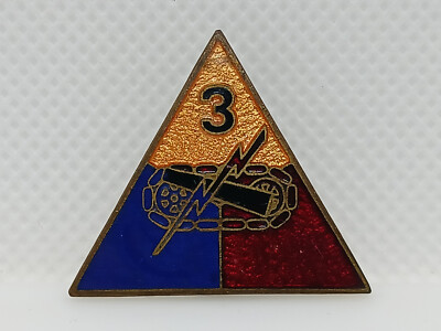 WWII US Army 3rd Armored Division DUI | eBay