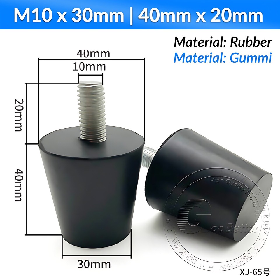 Rubber Adjustable Feet M6 M8 M10 Screw Leveling Table Foot Machine ...