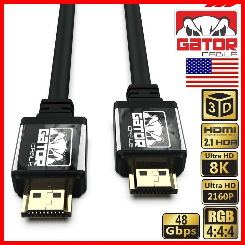 4K HDMI Cable 2.0 UHD Ultra High Speed 2160P HDR 60Hz 18Gbps Dolby HDCP ...