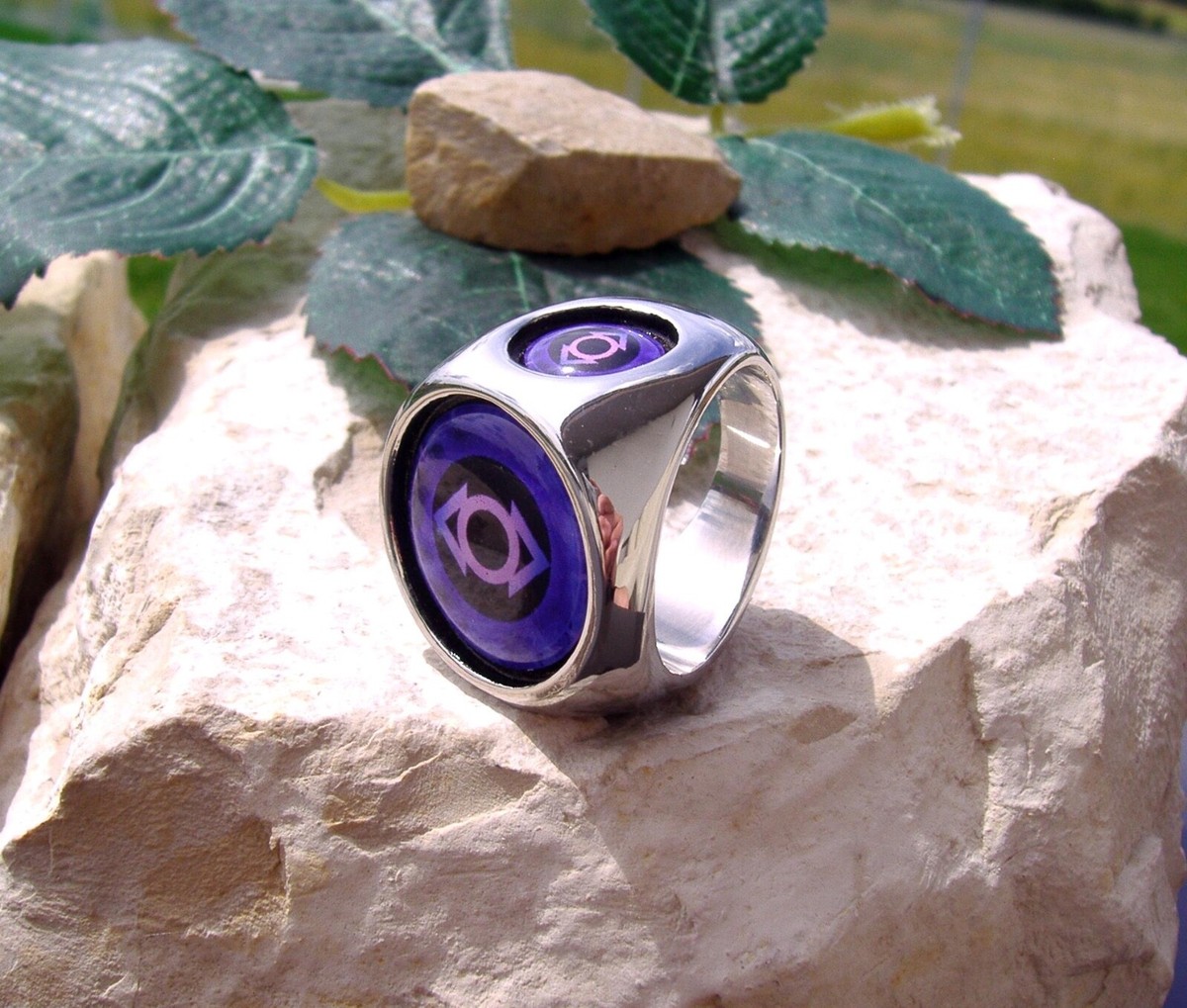 Indigo Lantern Ring