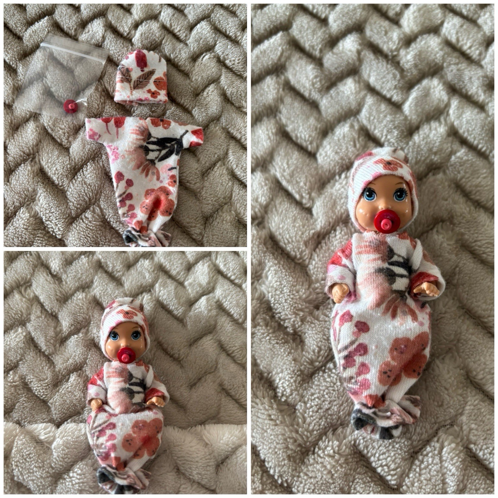 Handmade Barbie baby Krissy rompers/pajamas/sleepers - 1 complete ...