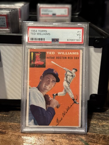 1954 Topps Ted Williams #1 - PSA 3 VG | eBay