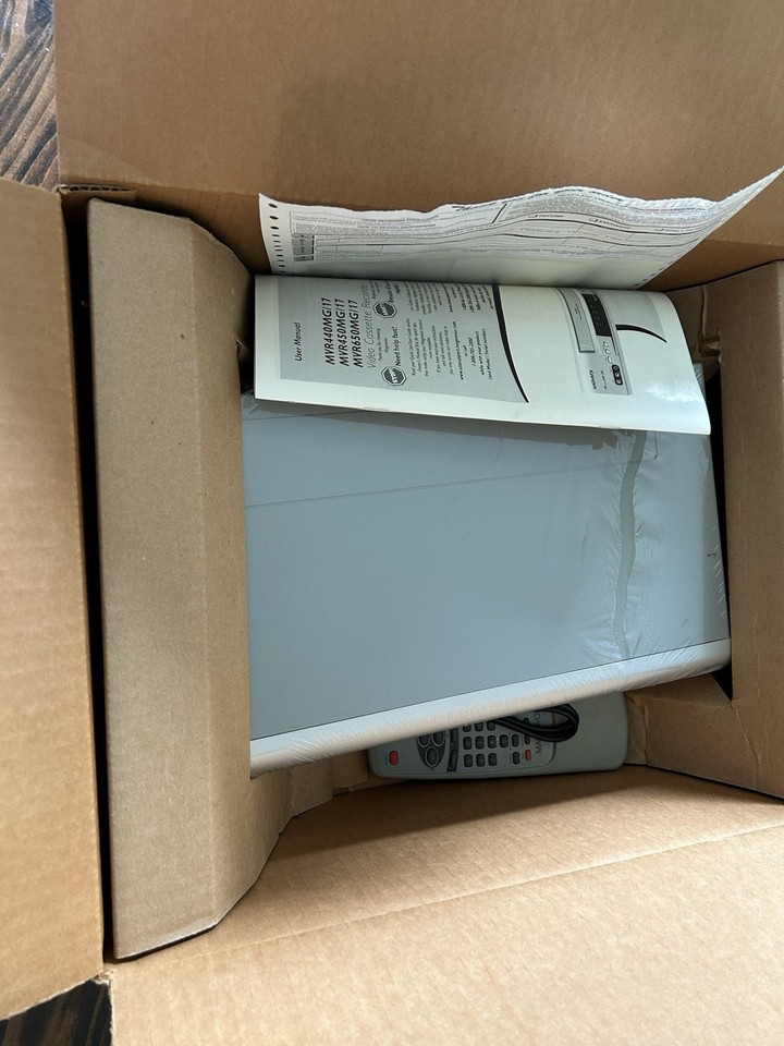 Magnavox VHS MVR 650 NEW OPEN BOX HiFi VCR Complete W/ Remote | eBay