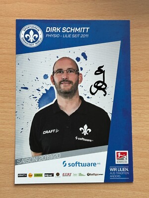 Dirk Schmitt SV Darmstadt 98 Autogrammkarte original signiert #31259 | eBay.de