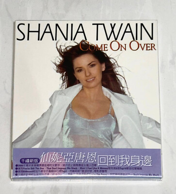 Shania Twain 2000 Come On Over Taiwan Millennium Edition Purple OBI Box ...