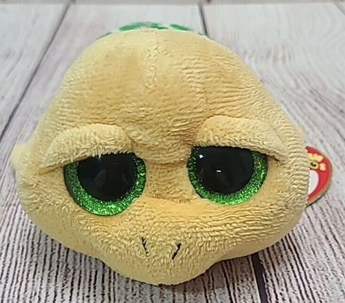 TY Beanie Boos Plush Pokey Turtle Stuffed Animal Yellow Green 6.5" 2013 ...