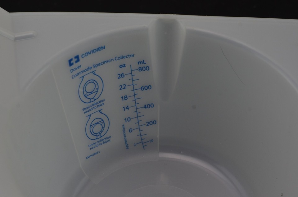 Covidien Dover Commode Specimen Collector, 800 mL Capacity (18 ...