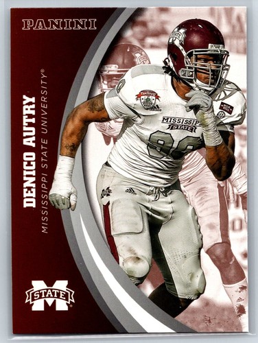 2016 Panini Collegiate Mississippi State Denico Autry #41 | eBay
