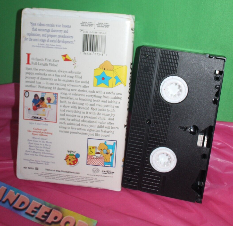 Discover Spot VHS Movie 786936117387 | eBay