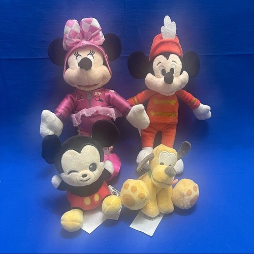 Disney Mickey/Minnie & Pluto plush toys | eBay