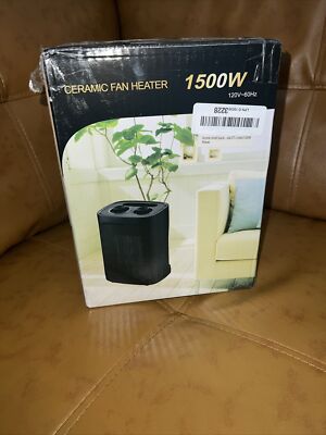 Ceramic Fan Heater 1500w Intertek | eBay