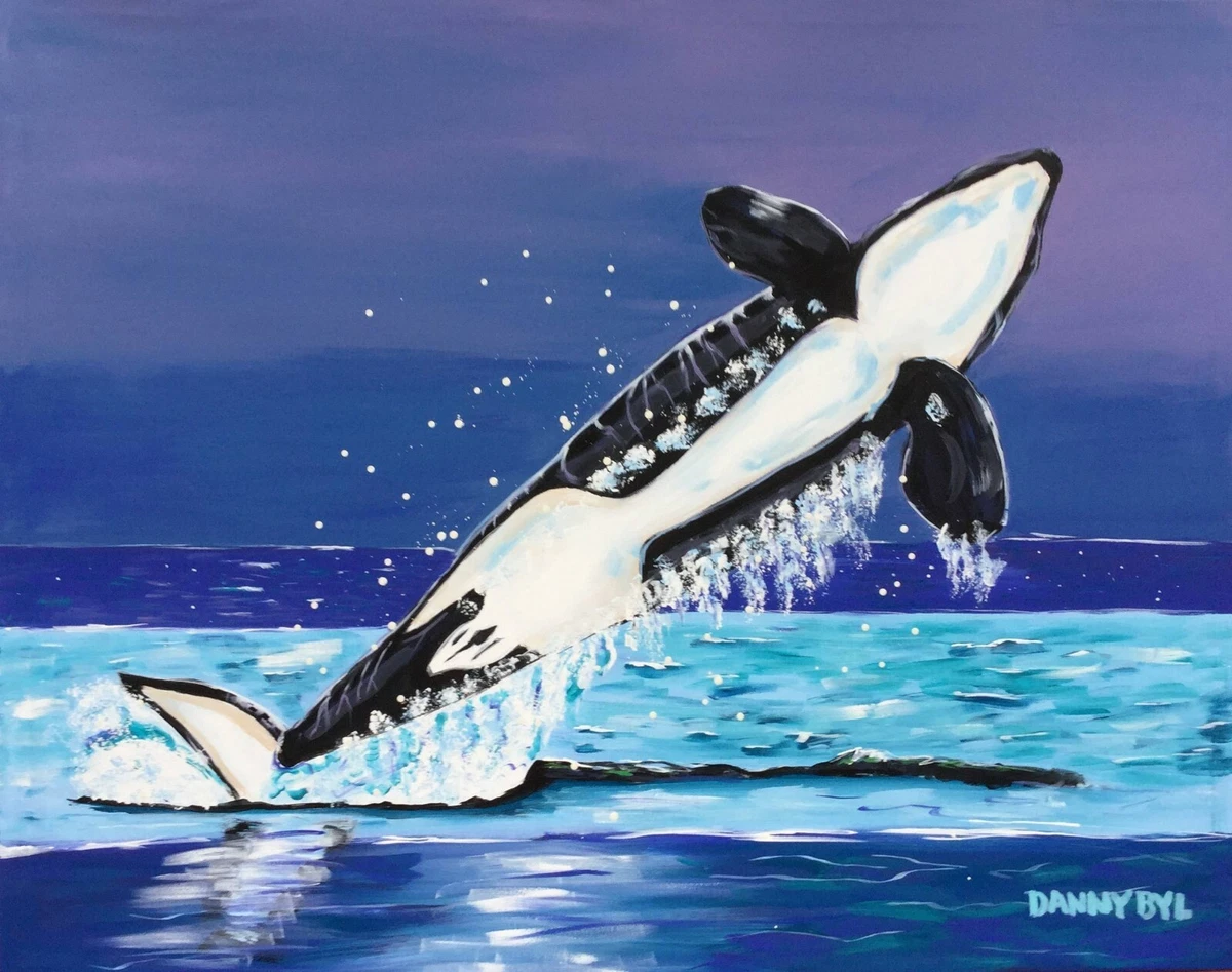 Orca Painting