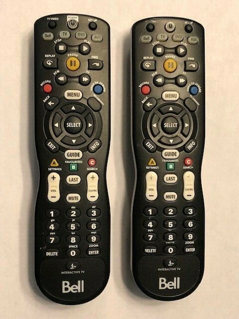 Bell Interactive (iTV) TV Remote Control URC-62440BA0-002-R-K WORKS | eBay