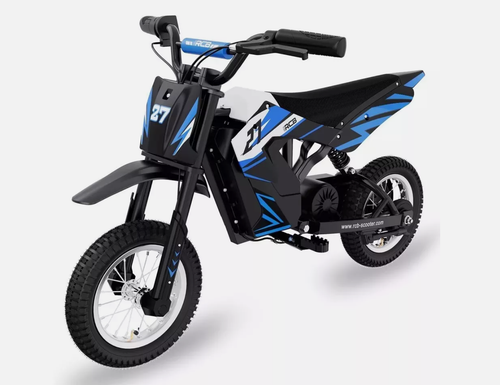 RCB R9X 12" Wheel Electric Motorcycle 300W 36V 25Km/h Dirt Bike For 3 ...