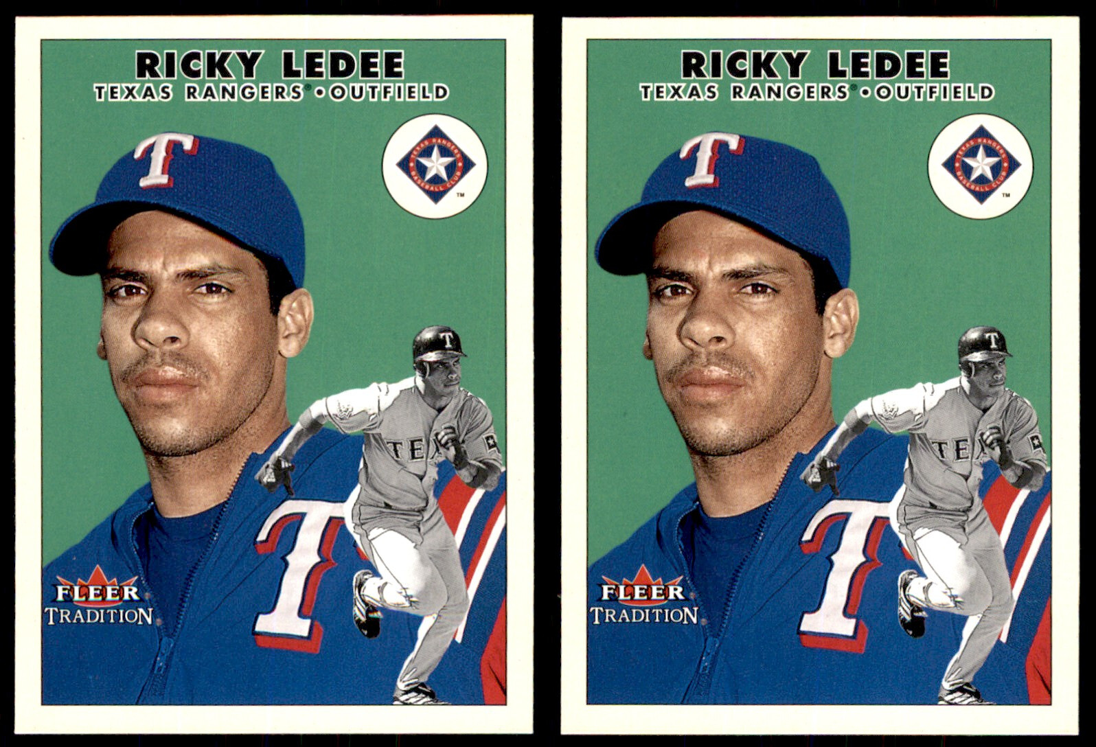 Lot of 2 Ricky Ledee 2000 Fleer Tradition Update Card #U123 | eBay