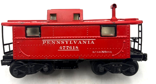 LIONEL 2457 PRR “4776” TIN LITHO N5 TYPE CABOOSE -SERVICED | eBay