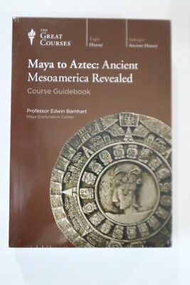NEW Great Courses Maya to Aztec Ancient Mesoamerica Edwin Barnhart DVD ...