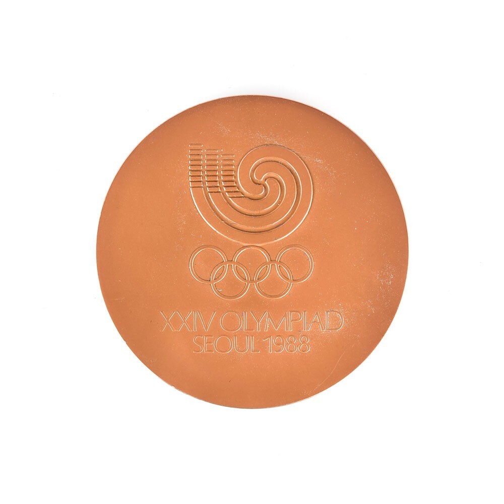 LOT of 2 - SEOUL 1988 SUMMER OLYMPICS Participation Medal & Press Medal ...