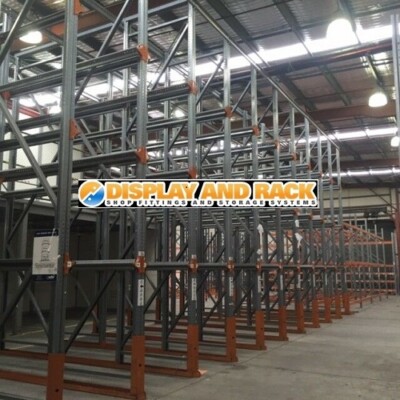 Colby Drive In Pallet Rack System Used 120 Pallet Space Capacity - Used ...
