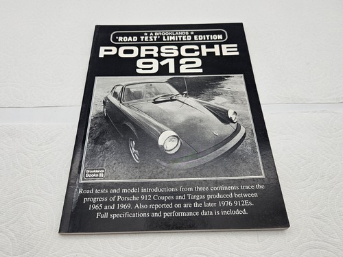 Porsche 912 Brooklands Road Test Limited Edition Book Manual Reviews ...