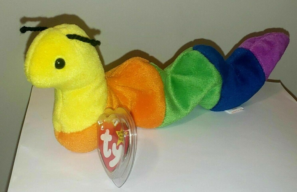 Ty Beanie Baby - INCH the Inchworm (11 Inch) NEW MWMTs Plush Stuffed ...
