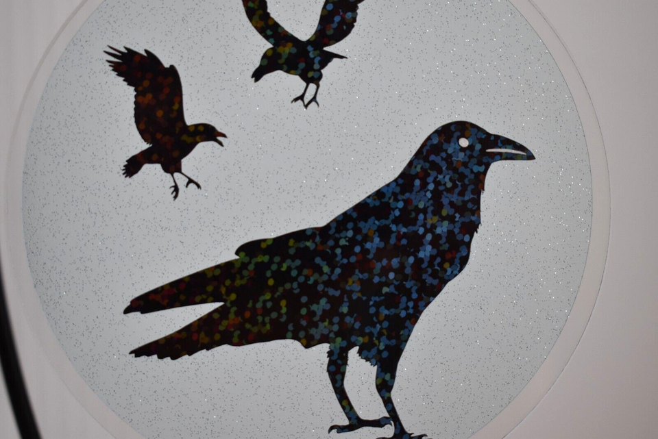 Niche Raven Crow Window Wall Decoration | eBay