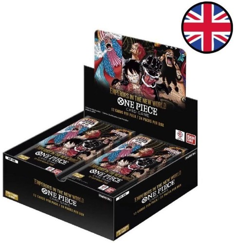 Display 24 Boosters One Piece Card Game OP09 Emperors in the New World ...