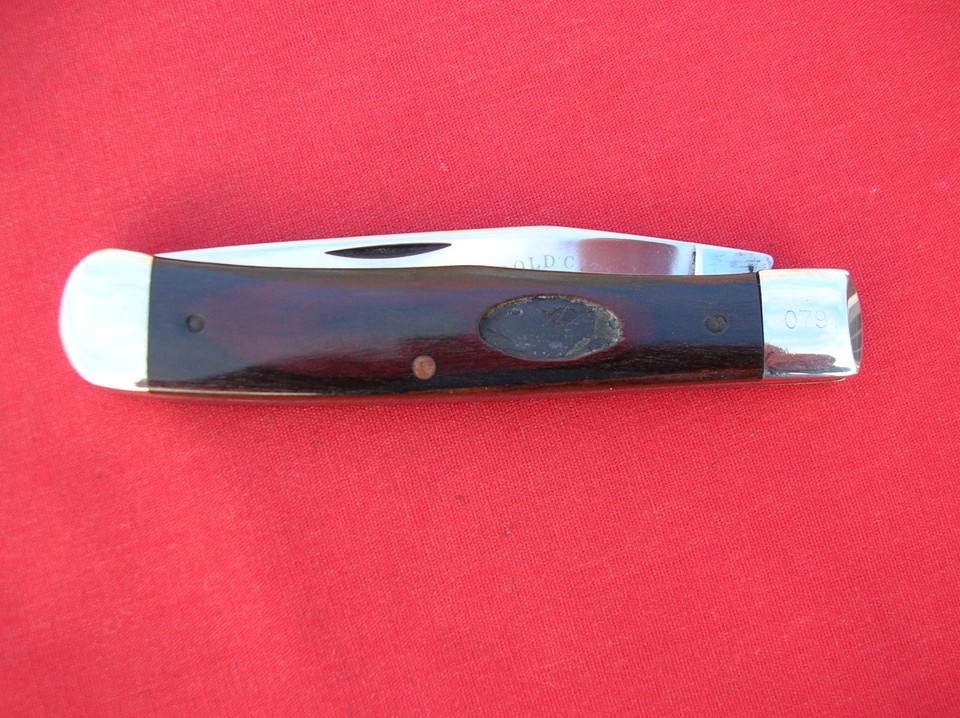 CASE XX 6154 BOLD CITY KNIFE CLUB TRAPPER WOOD HANDLES 1987 KNIFE | eBay