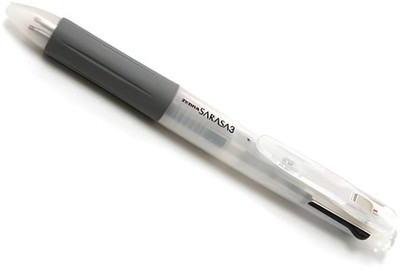 Zebra Multicolor Gel Ballpoint Pen 0.5mm Sarasa 3 (Shaft Color: White ...