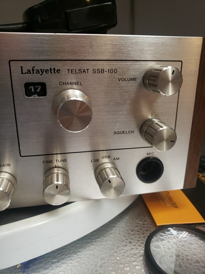 Vintage Lafayette Telsat SSB-100 CB Base Station 23 Channel (Parts Or ...