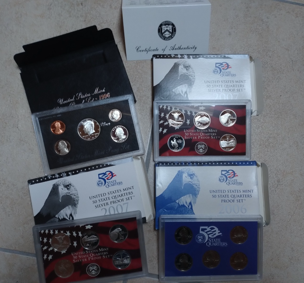 SILVER Coin Proof Sets - US Mint | eBay