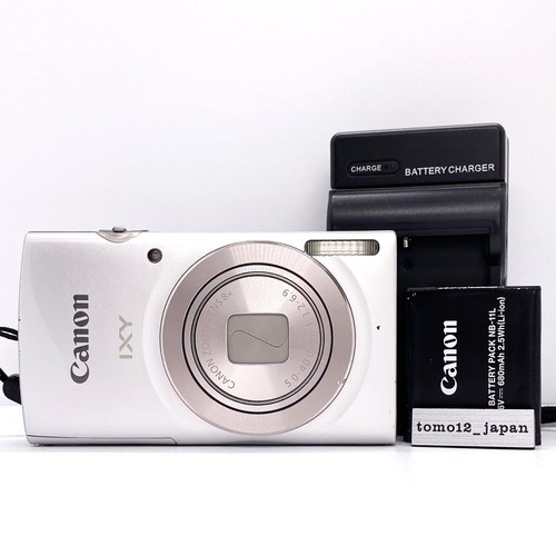 Canon IXY 180 Silver PowerShot ELPH 180 IXUS 175 20MP 8x Digital Camera ...