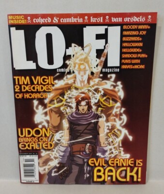Lo-Fi Magazine 2 (2005) Independent Comic & Music Tim Vigil Faust Evil ...