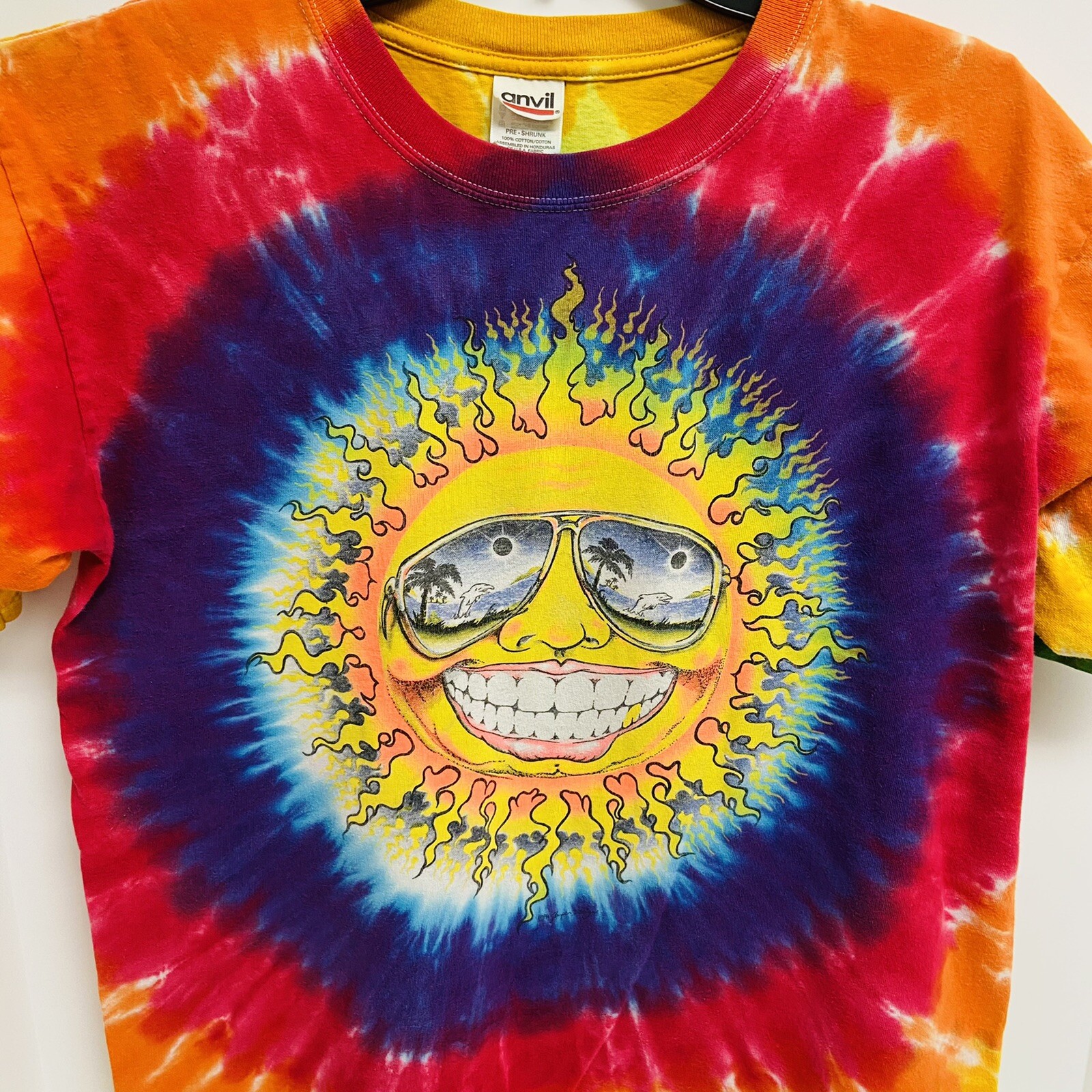 VTG Grateful Dead Jerry Jasper Sun Shirt 1991 Brockum… - Gem