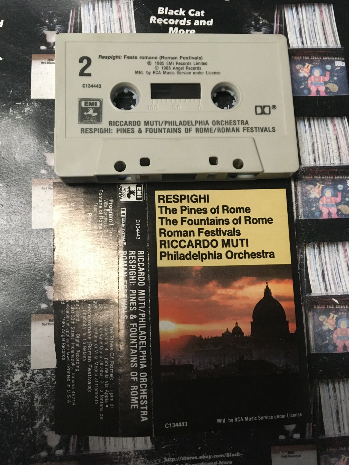 Respighi The Pines Fountains of Rome Riccardo Muti Philadelphia ...