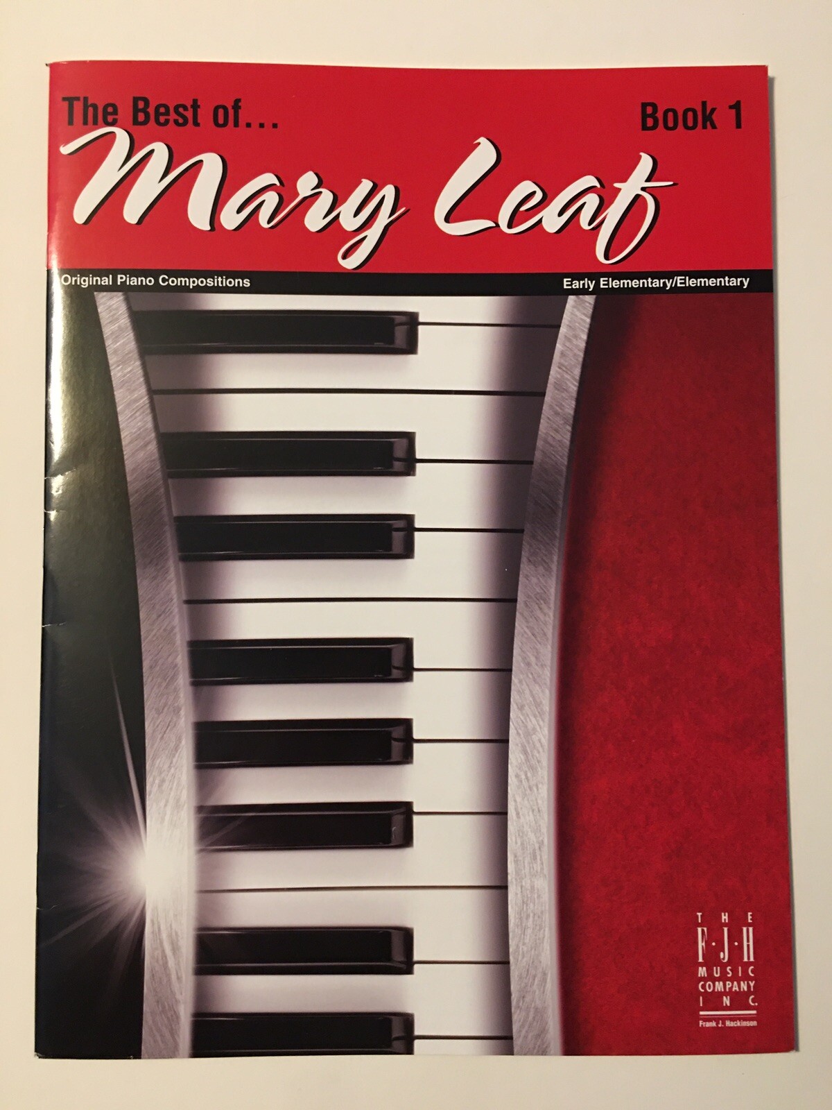 The Best of Mary Leaf Book 1 One Original Piano Compositions Sheet ...