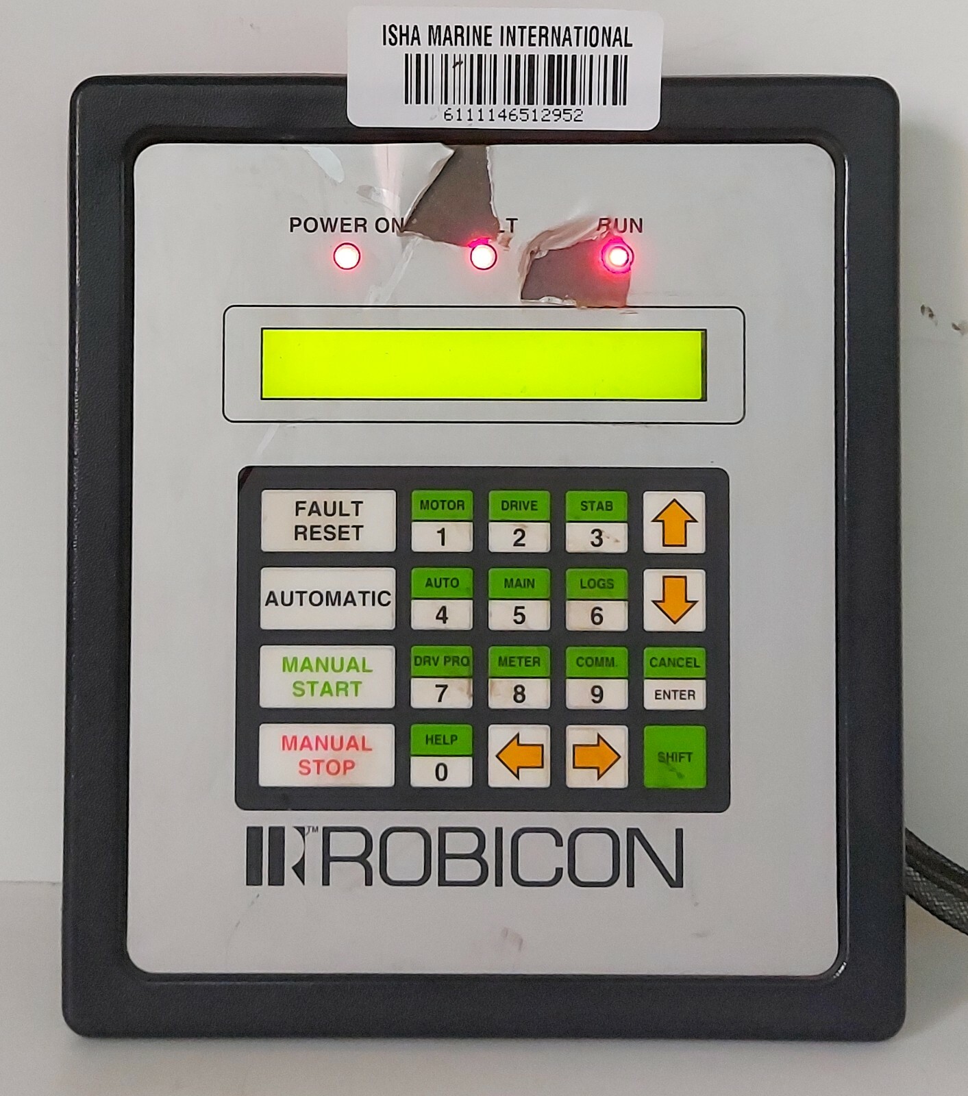Robicon Siemens 460A68.23 Drive Keypad Interface Operating Panel for ...