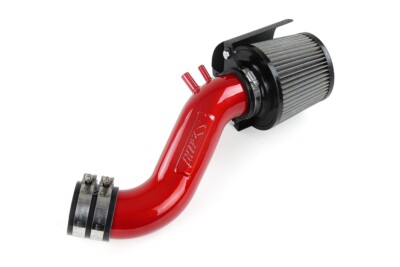 HPS Performance 827-549R Shortram Air Intake Kit with Heat Shield Red ...