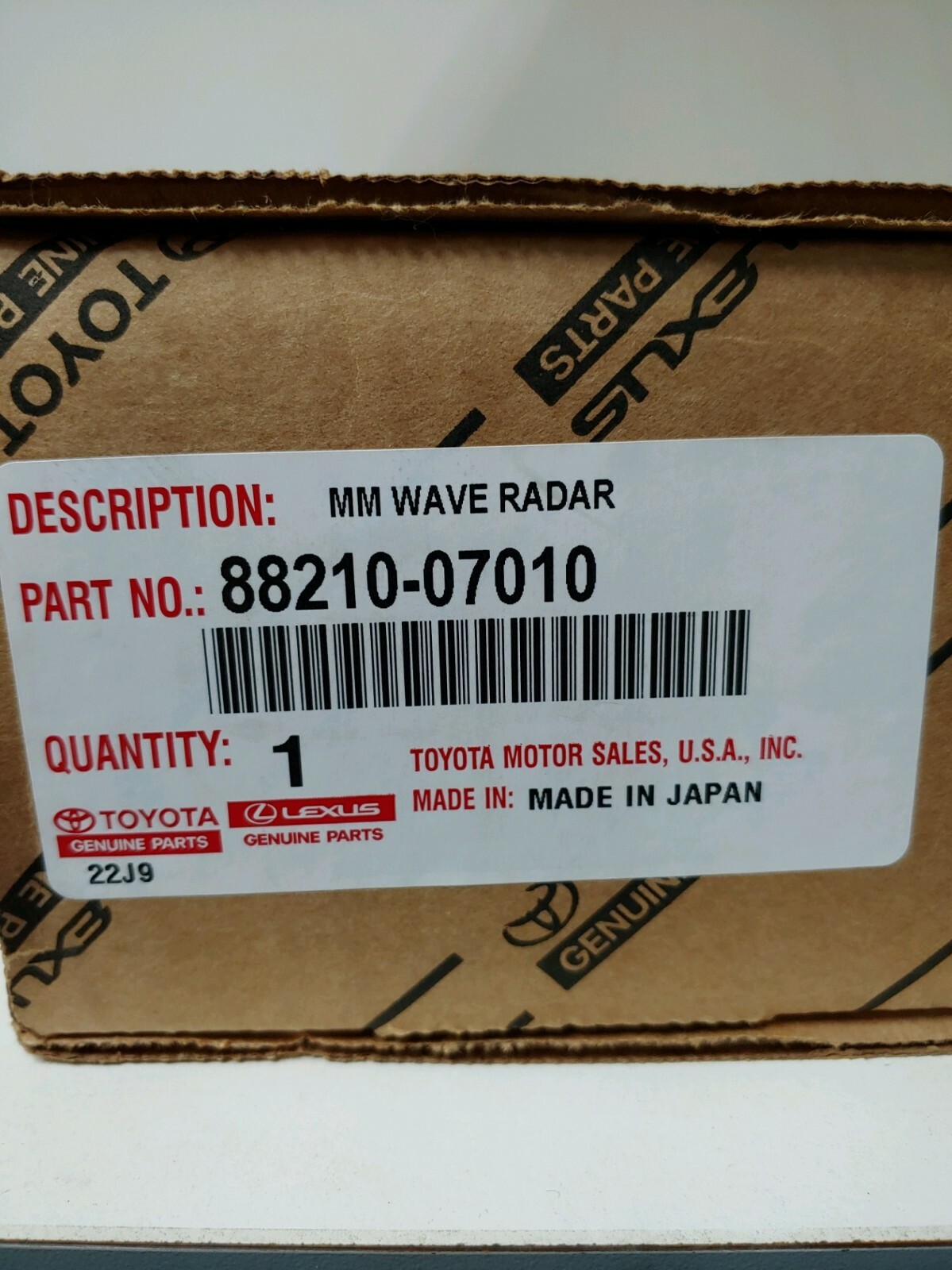 Genuine Toyota Cruise Control Sensor 88210-07010 | eBay