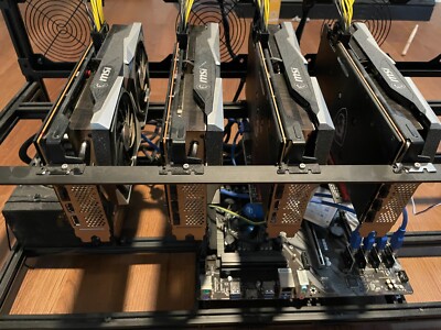MSI Radeon RX 6700 Pentium 4GPU Mining Rig | eBay
